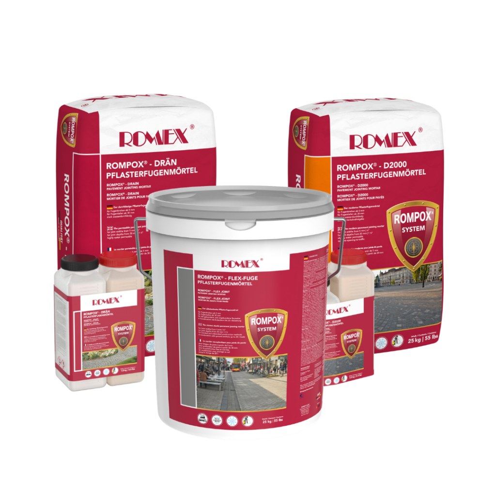 Permeable Jointing | ROMEX Hardscapes