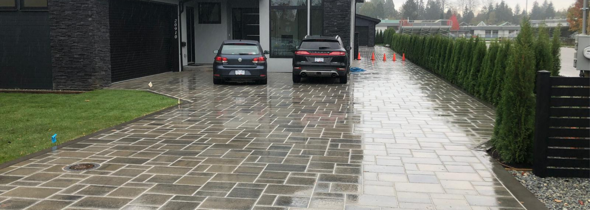 Unbound Permeable Driveway | ROMEX Hardscapes