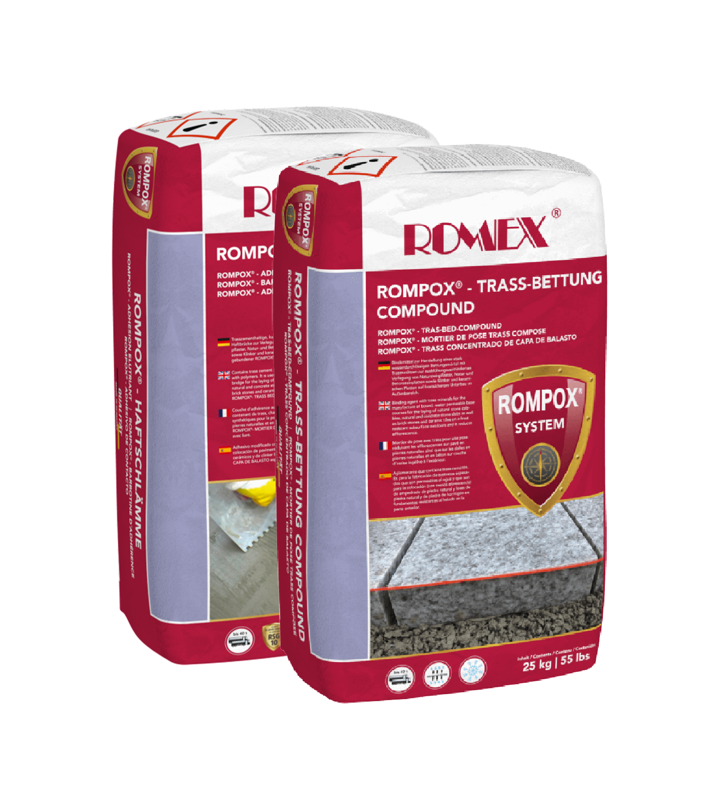 RSG 10-Year Warranty Fully Bonded System | ROMEX Hardscapes